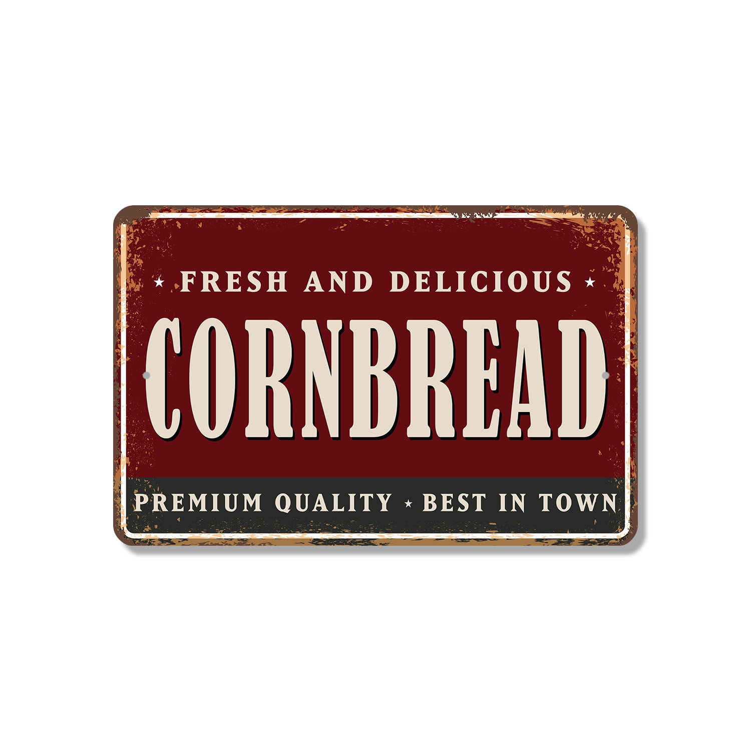 Cornbread Street 8 Inch x 12 Inch Novelty Plastic Sign Butter Ready All ...