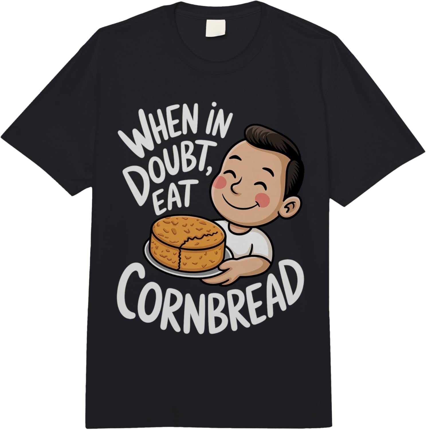 Cornbread: When in Doubt, Eat Cornbread Comfort Colors Adult ...