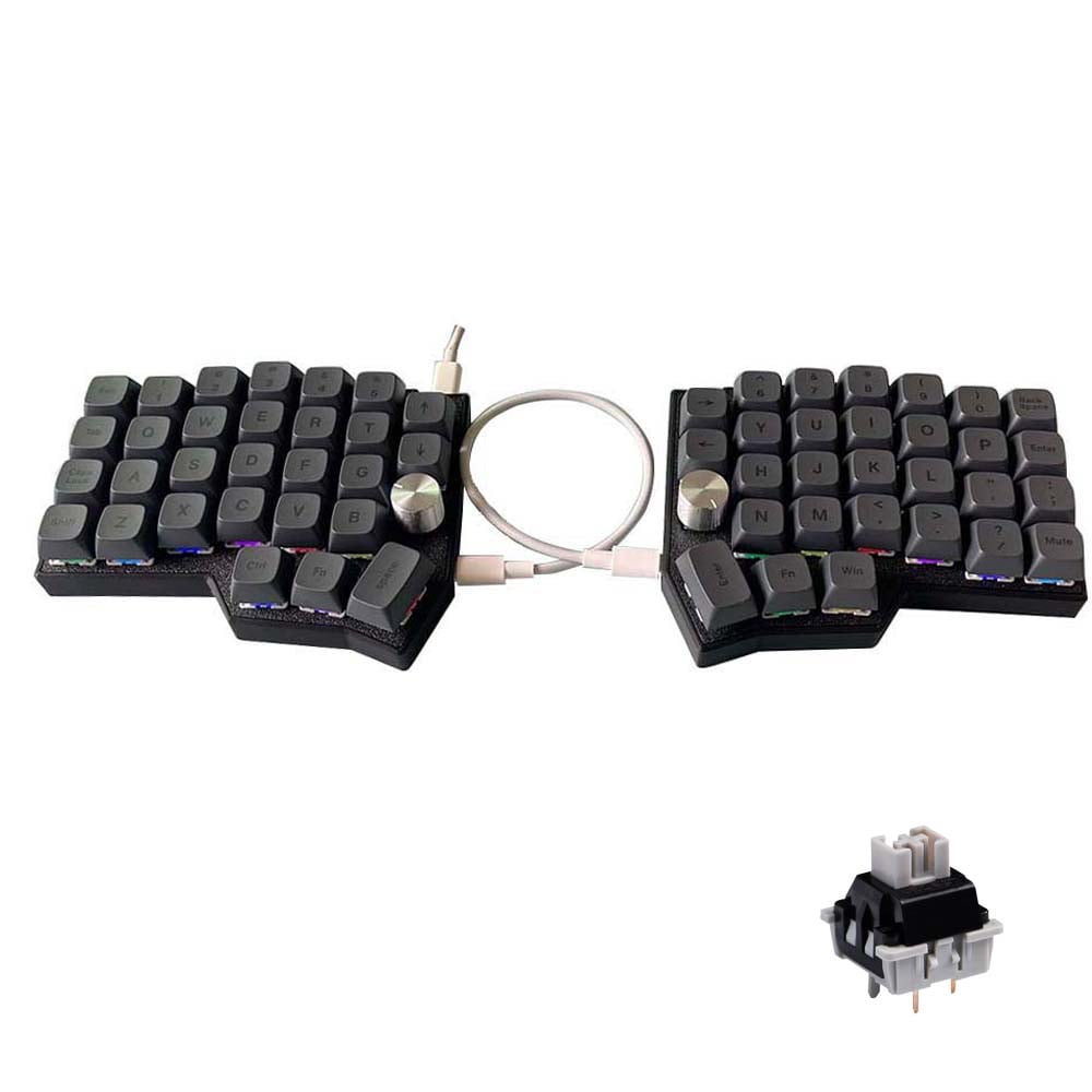 Corne 4×6 Layout 2 Knobs Split Ergonomics Hot-swappable MX Mechanical ...