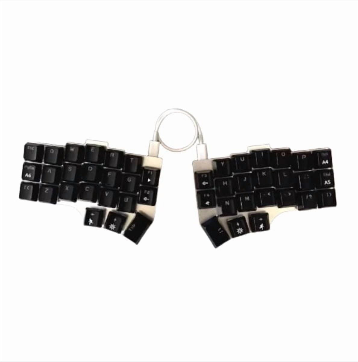 Corne V4 Customized RGB Low Profile Wired Split Mechanical Keyboard ...