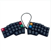 Silakka54 Split Ergonomic Wireless Mechanical Keyboard,Hot-Swappable ...