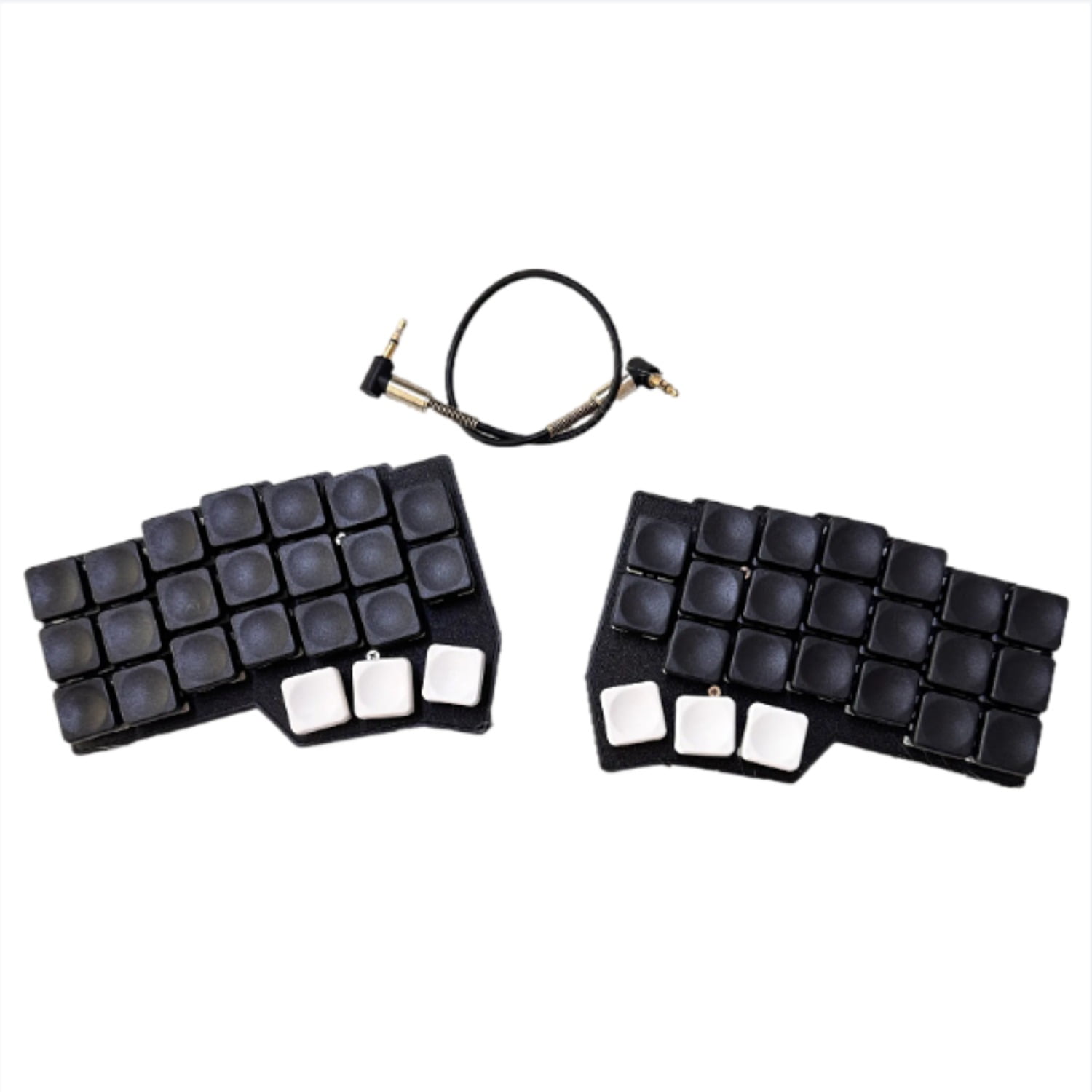 Corne V4 Split Ergonomic Mechanical Keyboard with Low-Profile Keycaps ...