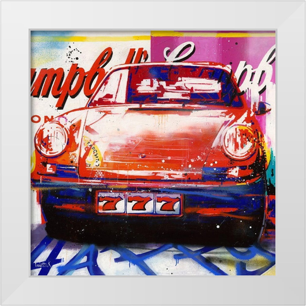 Cornee, Patrick 12x12 White Modern Wood Framed Museum Art Print Titled ...