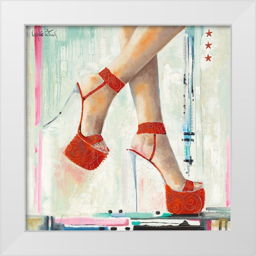 Cornee, Patrick 12x12 White Modern Wood Framed Museum Art Print Titled ...