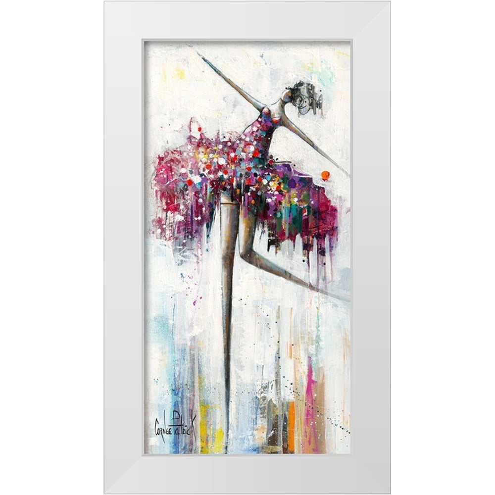 Cornee, Patrick 14x24 White Modern Wood Framed Museum Art Print Titled ...