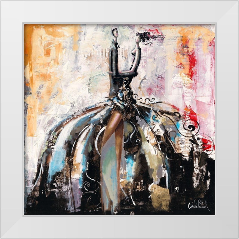 Cornee, Patrick 15x15 White Modern Wood Framed Museum Art Print Titled ...