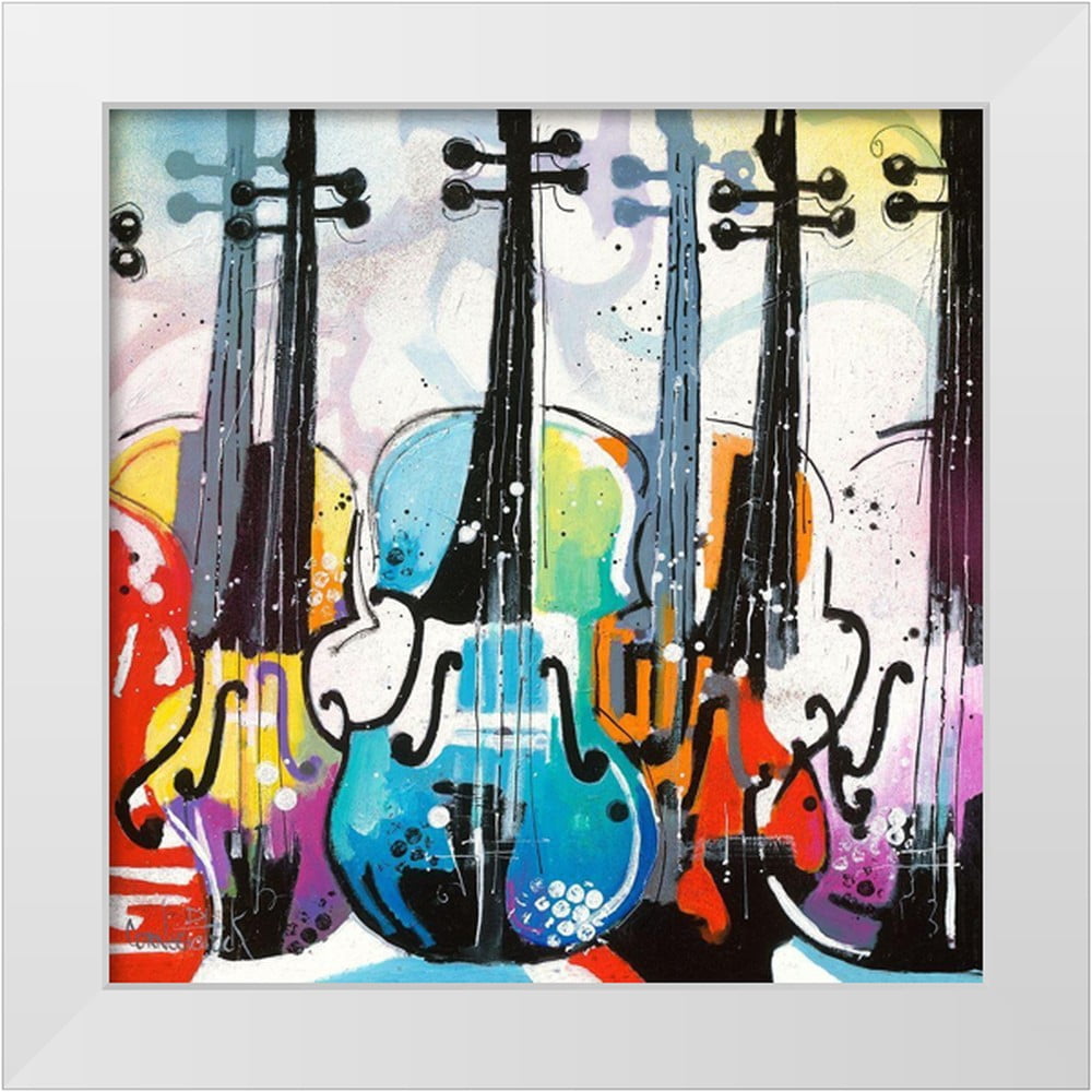 Cornee, Patrick 15x15 White Modern Wood Framed Museum Art Print Titled ...