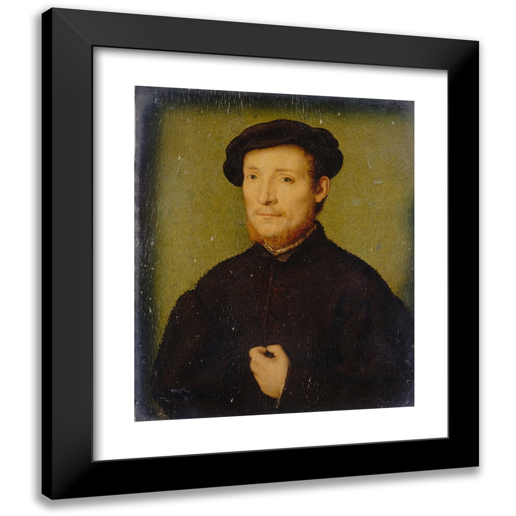 Corneille de Lyon 15x18 Black Modern Framed Museum Art Print Titled ...