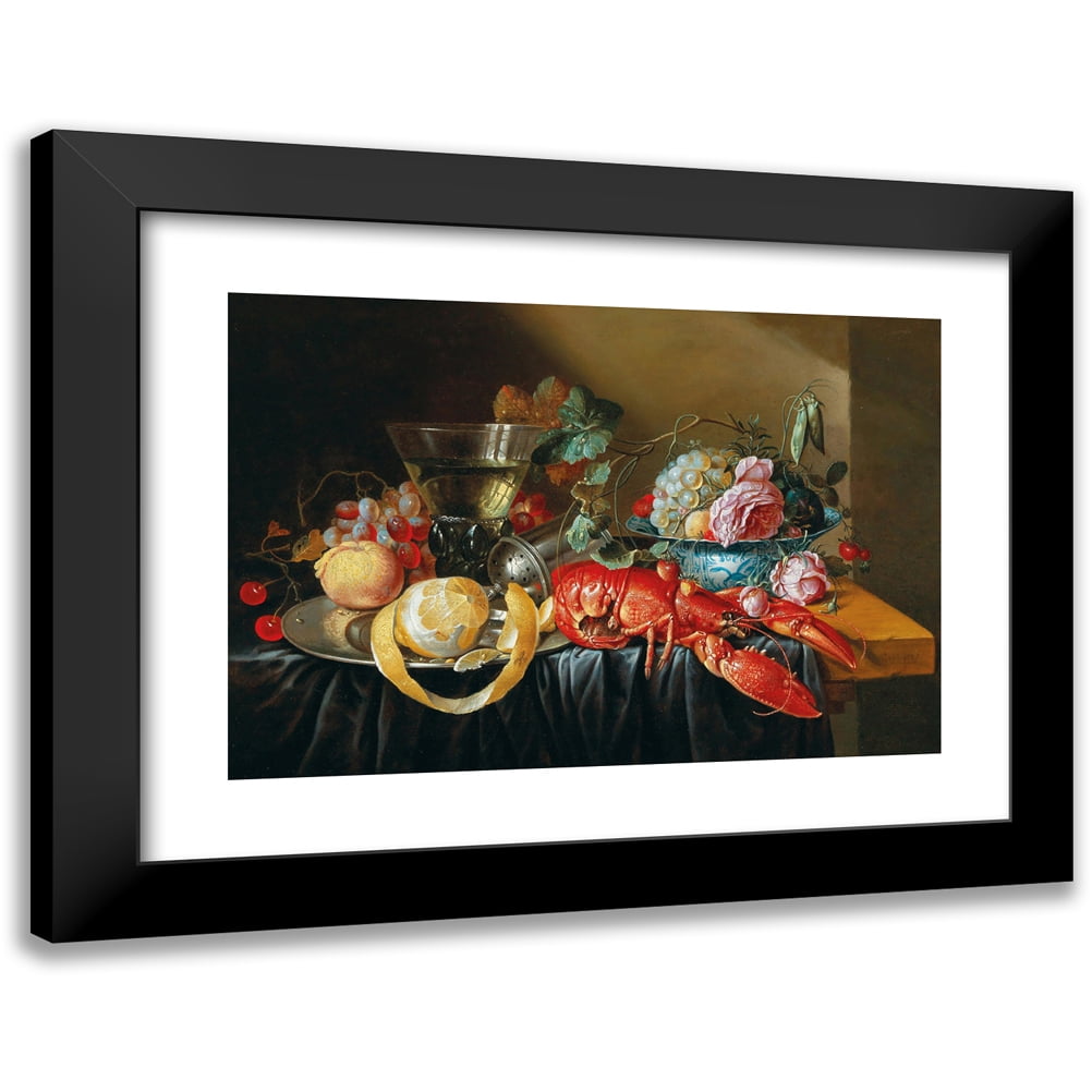 Cornelis Mahu 18x14 Black Modern Framed Museum Art Print Titled - A ...