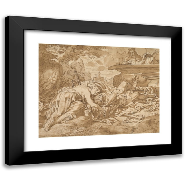 Cornelis Schut 14x12 Black Modern Framed Museum Art Print Titled ...