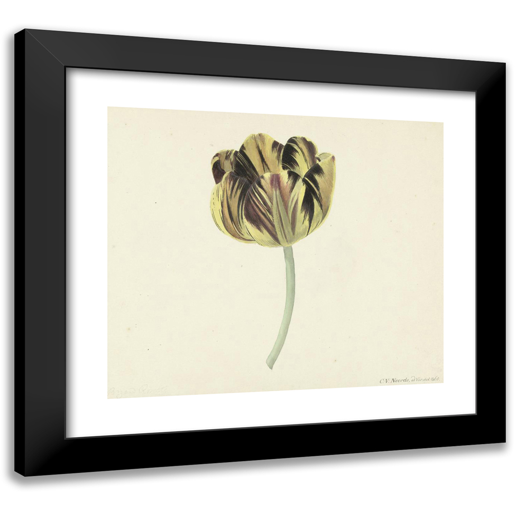 Cornelis van Noorde 17x15 Black Modern Framed Museum Art Print Titled ...