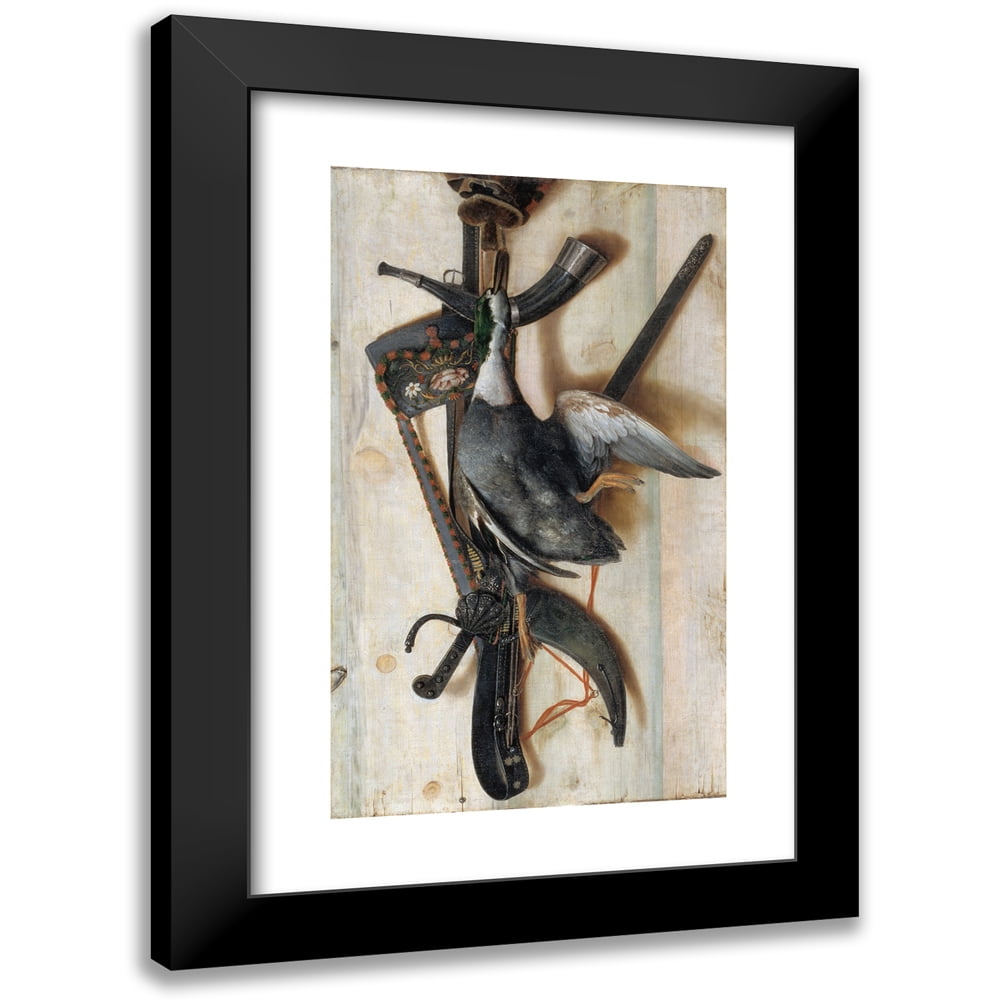 Cornelius Norbertus Gijsbrechts 10x14 Black Modern Framed Museum Art ...