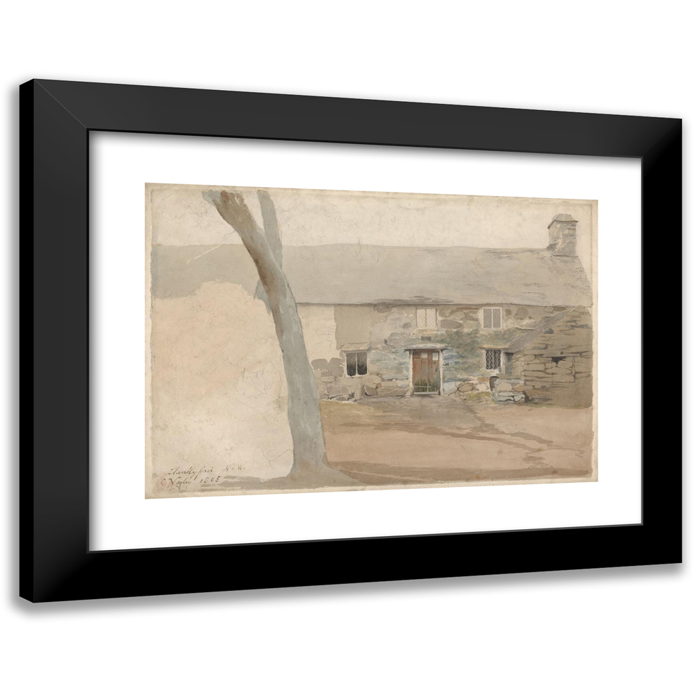 Cornelius Varley 18x14 Black Modern Framed Museum Art Print Titled ...