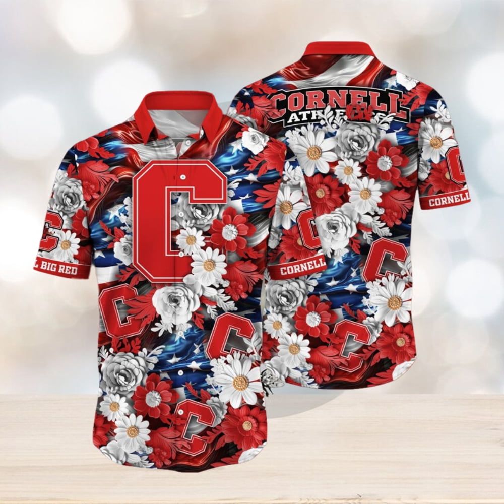 Cornell Big Red NCAA3 Hawaii Shirt Independence Day - Walmart.com