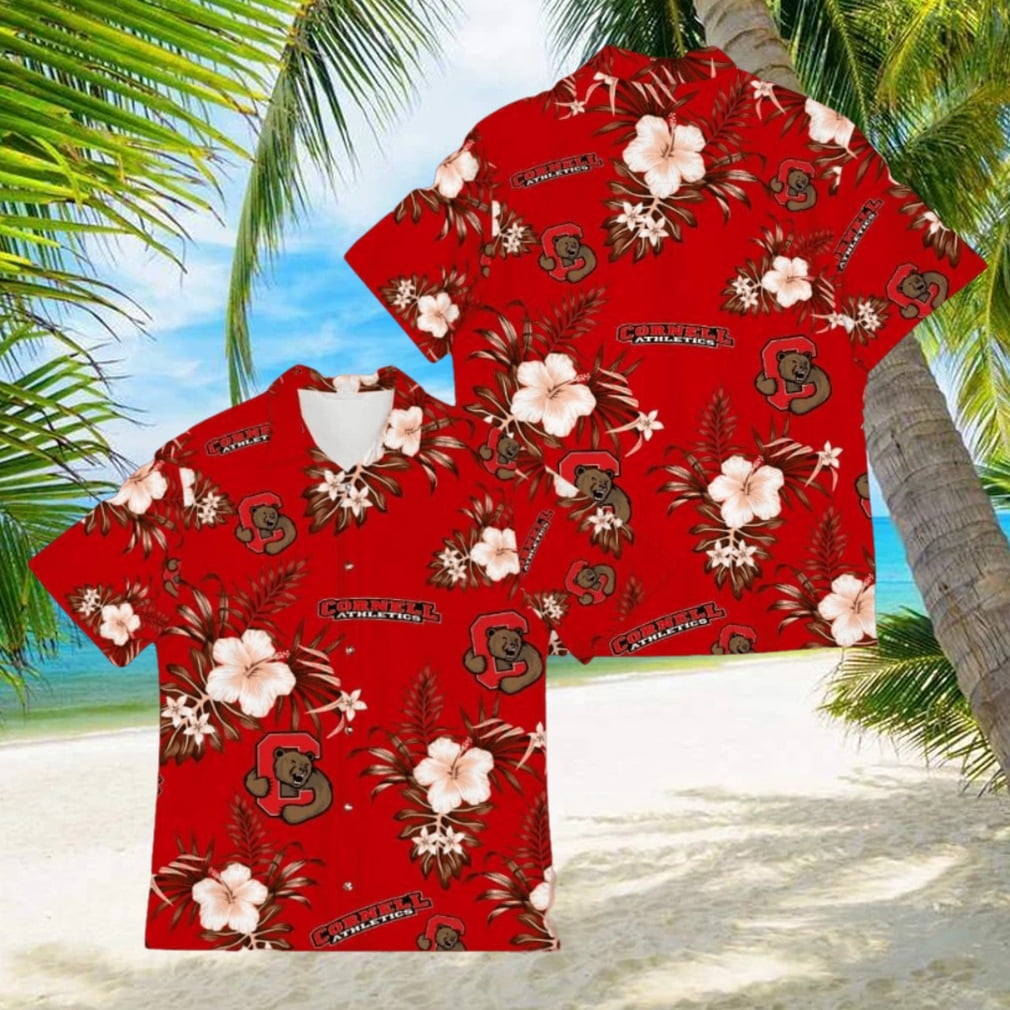 Cornell Big Red Sport Tropical 3D Hawaiian Shirt For Fans Men And Women ...