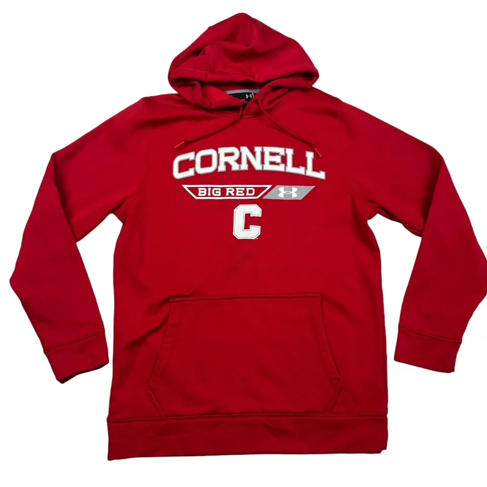 Cornell Big Red x Under Armour Men's Pullover Hoodie Sweatshirt Red ...
