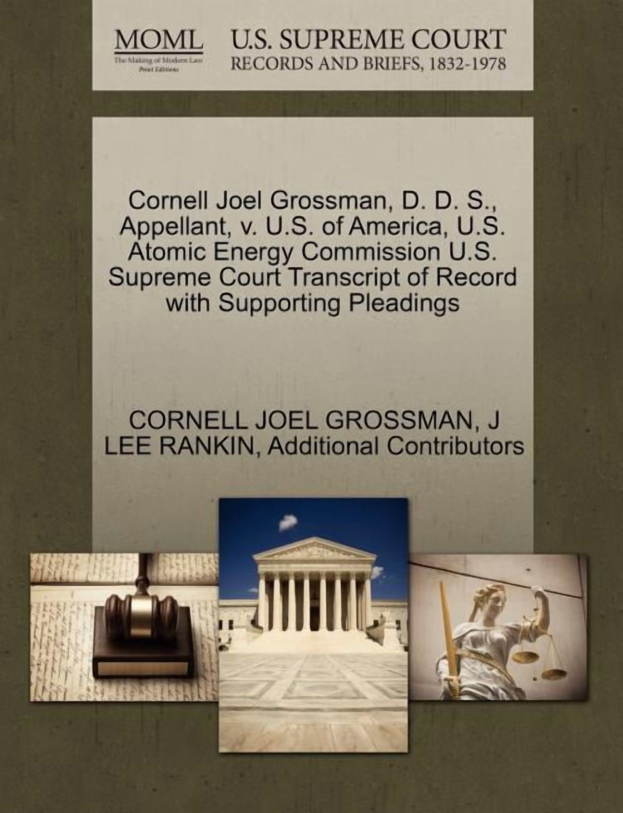 Cornell Joel Grossman, D. D. S., Appellant, V. U.S. of America, U.S ...