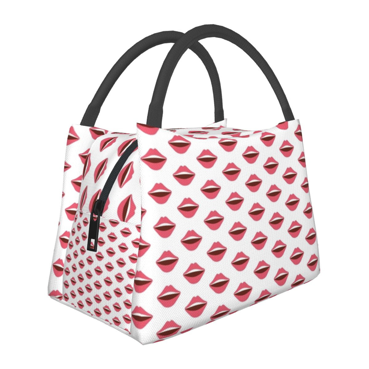 Cornell Lips Lunch Bag Style Sparkling Kawaii Lunch Box Travel Portable ...