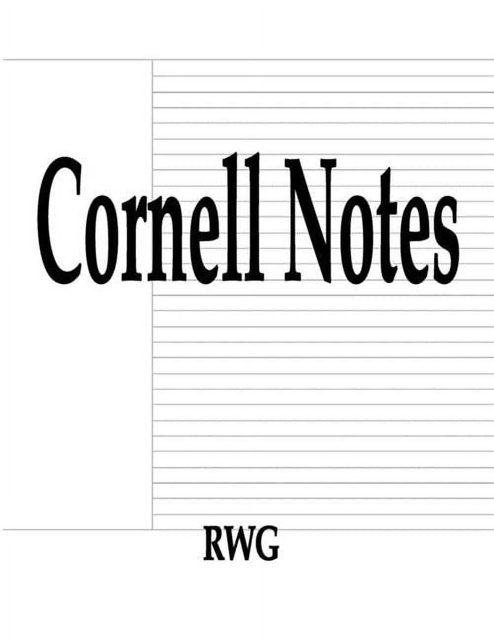 Cornell Method Notes