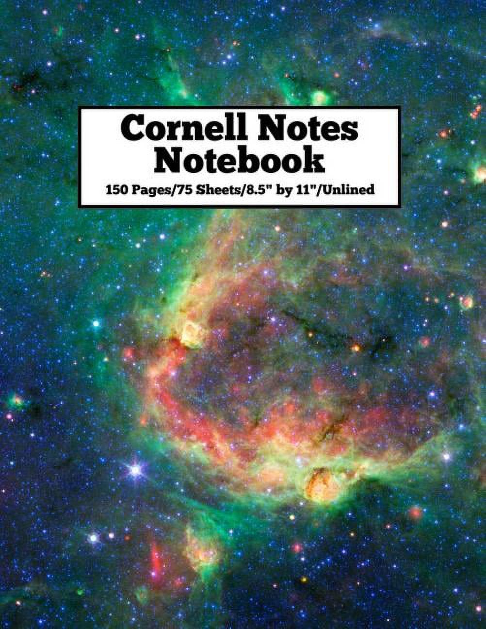 Cornell Notes Notebook: 8.5" by 11" - 150 Pages of Cornell Note Paper ...
