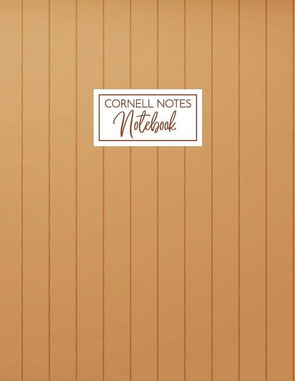 Cornell Notes Notebook: A Proven Focused Note-Taking System for College ...