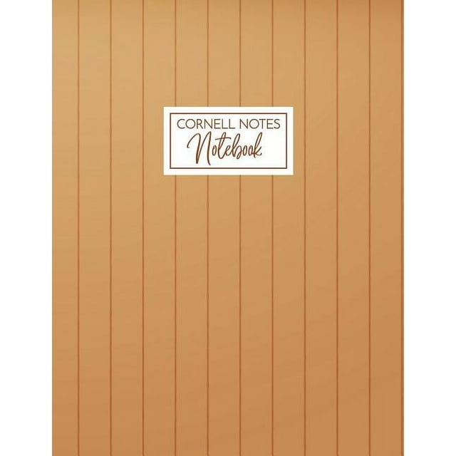 Cornell Notes Notebook: A Proven Focused Note-Taking System for College ...