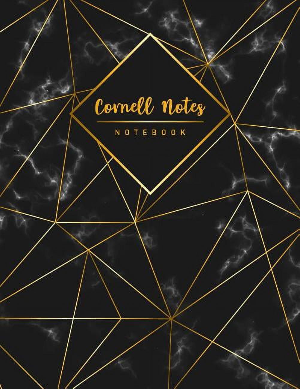 Cornell Notes Notebook: Luxury Geometric Design Lecture Notebook Taking ...