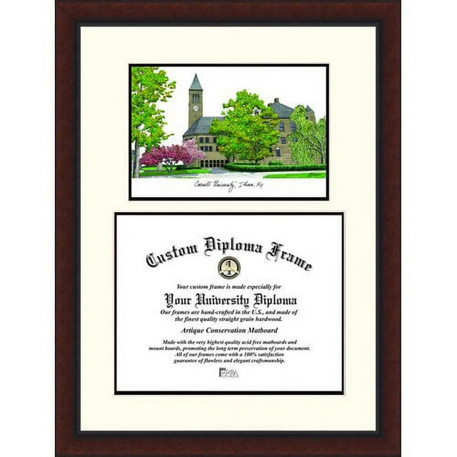 Cornell University 11" x 14" Legacy Scholar Diploma Frame - Walmart.com