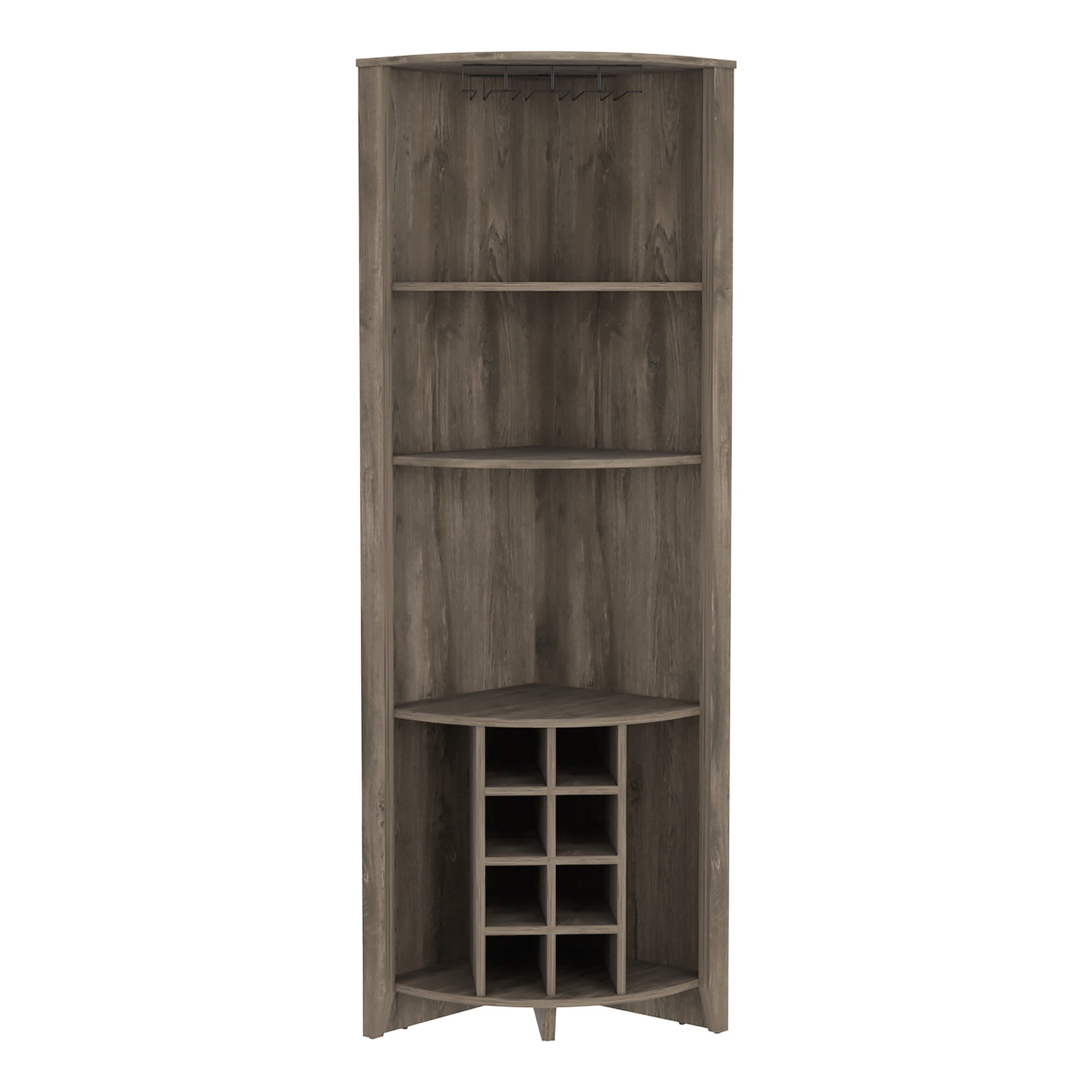 Corner Bar Cabinet | Arrange Wine and Cups in Living Room Environment ...