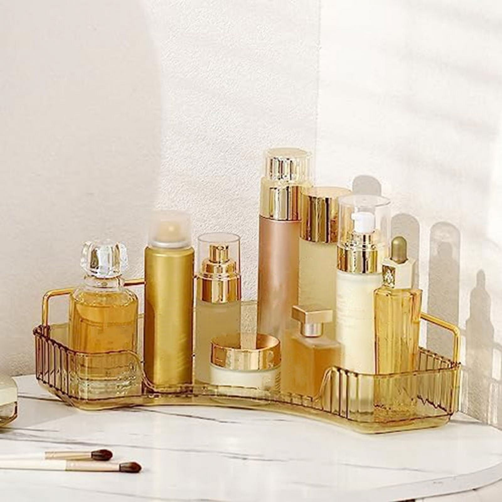 Corner Bathroom Counter Organizer Bathroom Countertop Shelf Makeup ...