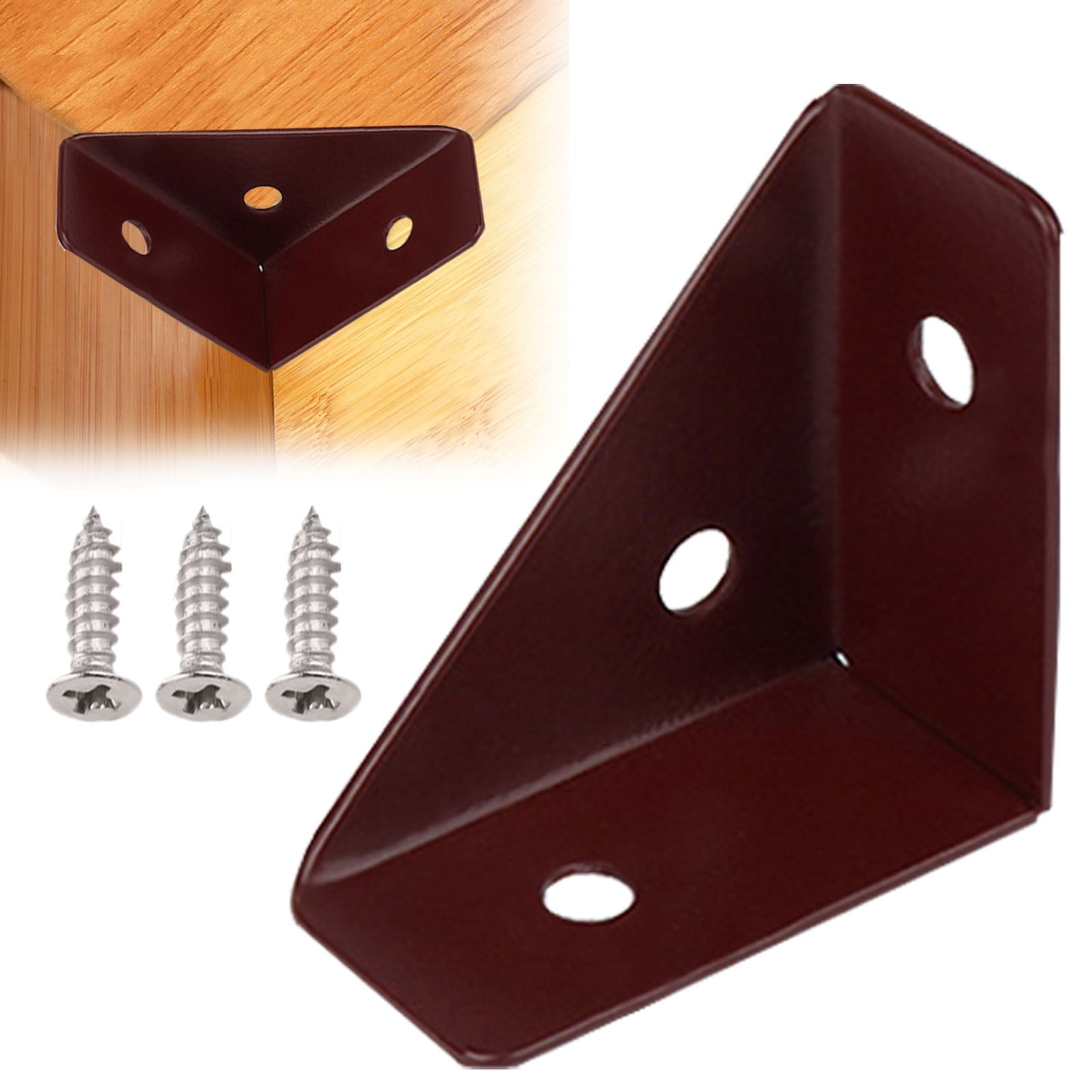 Corner Brace Bracket TASTAN Triangular Corner Bracket - Metal Connector ...