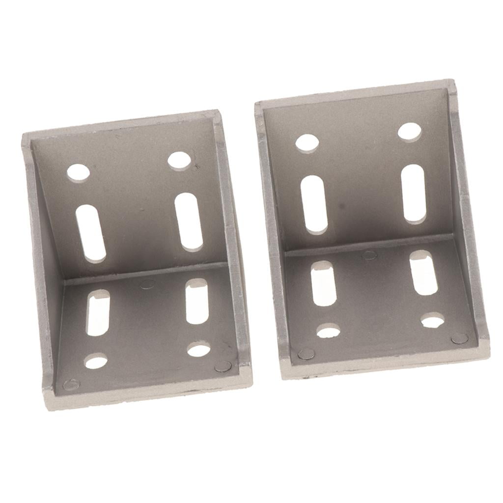Corner Bracket L Shaped Corner Brace Joint Aluminum Extrusion for CNC ...