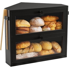 Shop Stylish Large Corner Bread Boxes for Kitchen Countertops