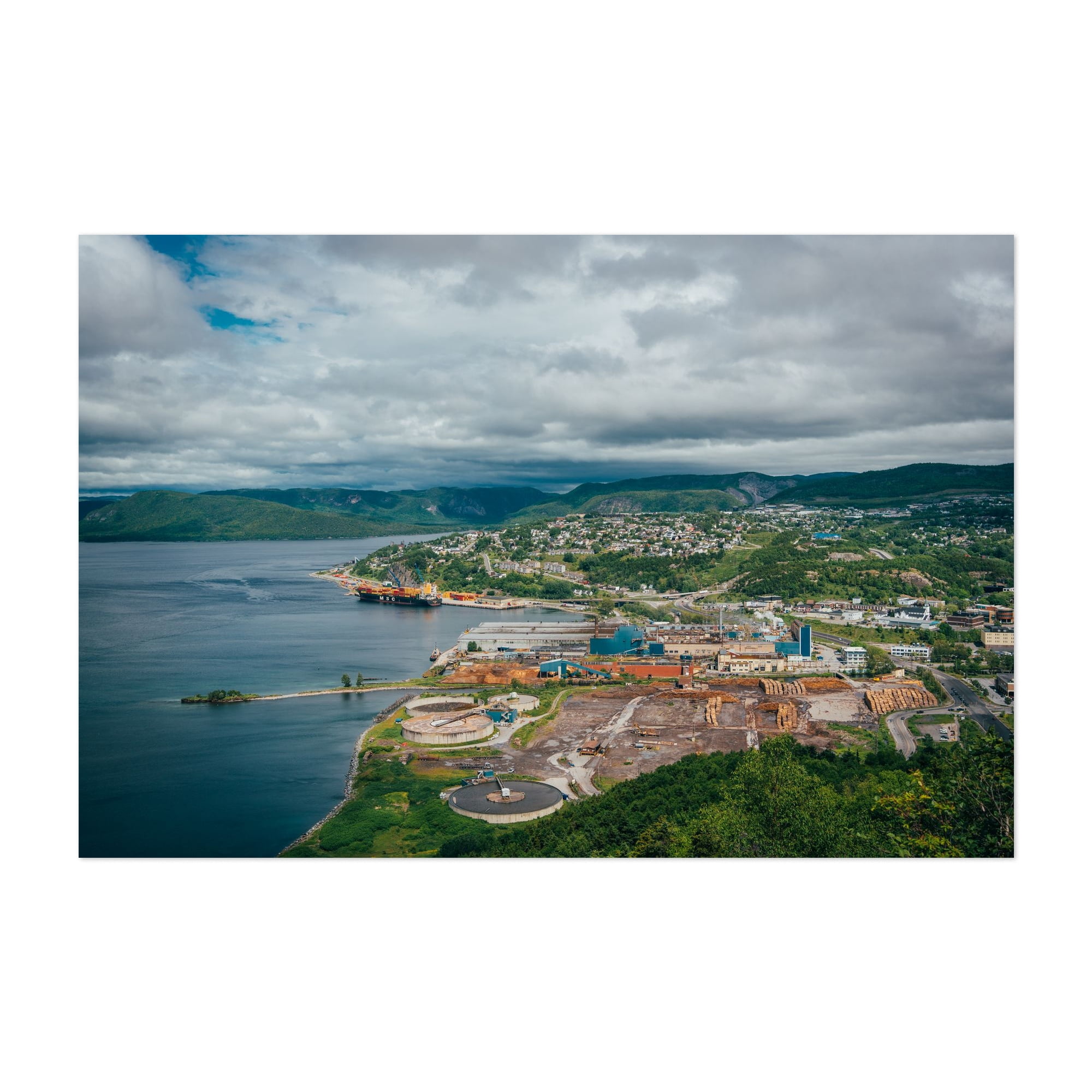 Over Corner Brook - Corner Brook Newfoundland and Labrador Canada ...