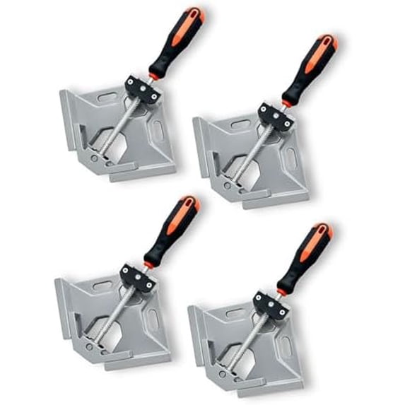 Corner Clamps for Woodworking, Adjustable Swing Jaw 90 Degree Clamp ...
