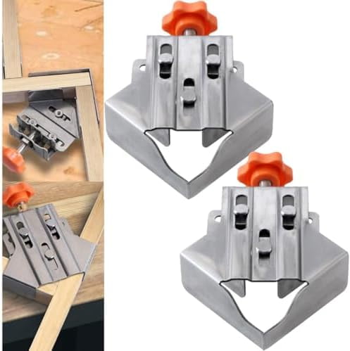 Corner Clamps For Woodworking, Multipurpose Stainless Steel 90 Degree ...