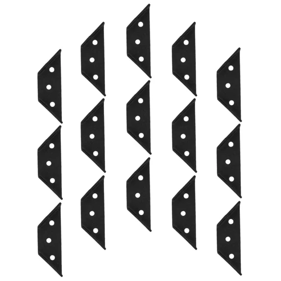 Corner Connector Floating Shelf Bracket Wire Brackets Black Brace ...