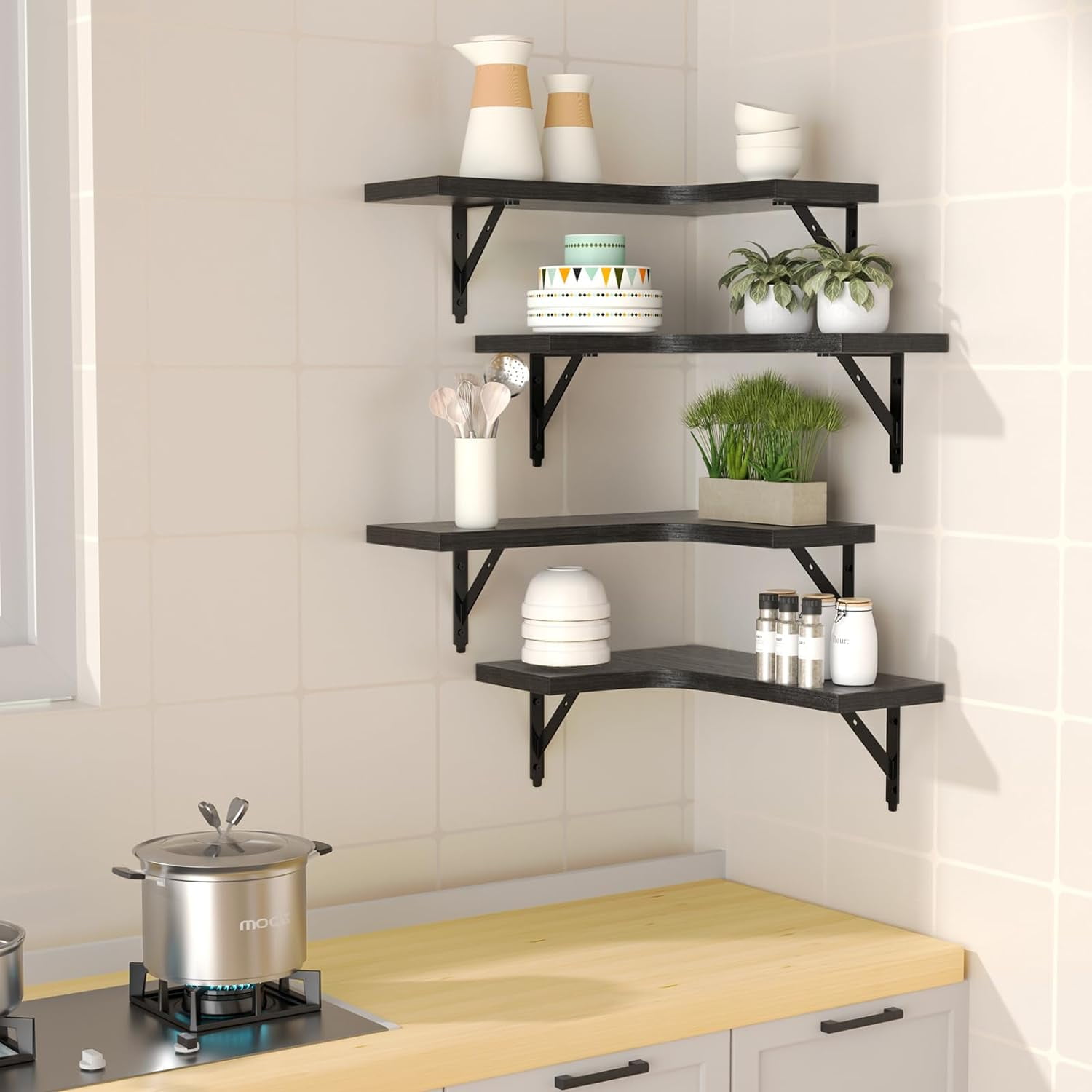 Corner Floating Shelves - Walmart.com