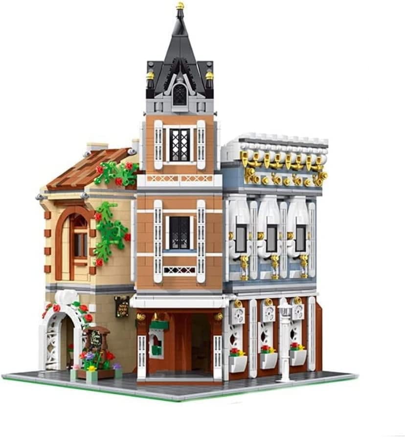 General Jim's Corner Flower Shop and CafÃ© Building Set, 3039 Pieces ...