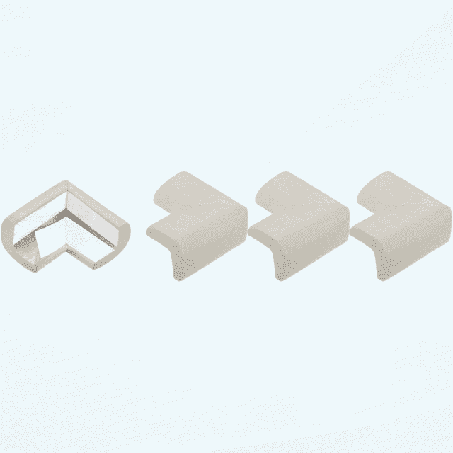 Corner Guards Edge Protectors, 12Pack Foam Safety Bumper L Shape, 55mm ...