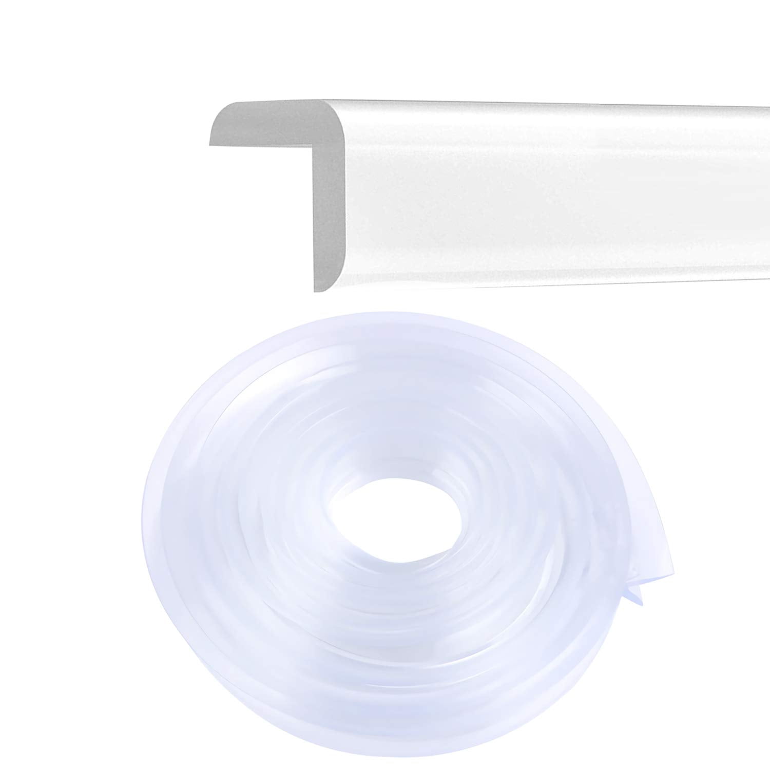 Corner Guards Furniture Edge Protectors 19.7ft(6m) Transparent Soft ...