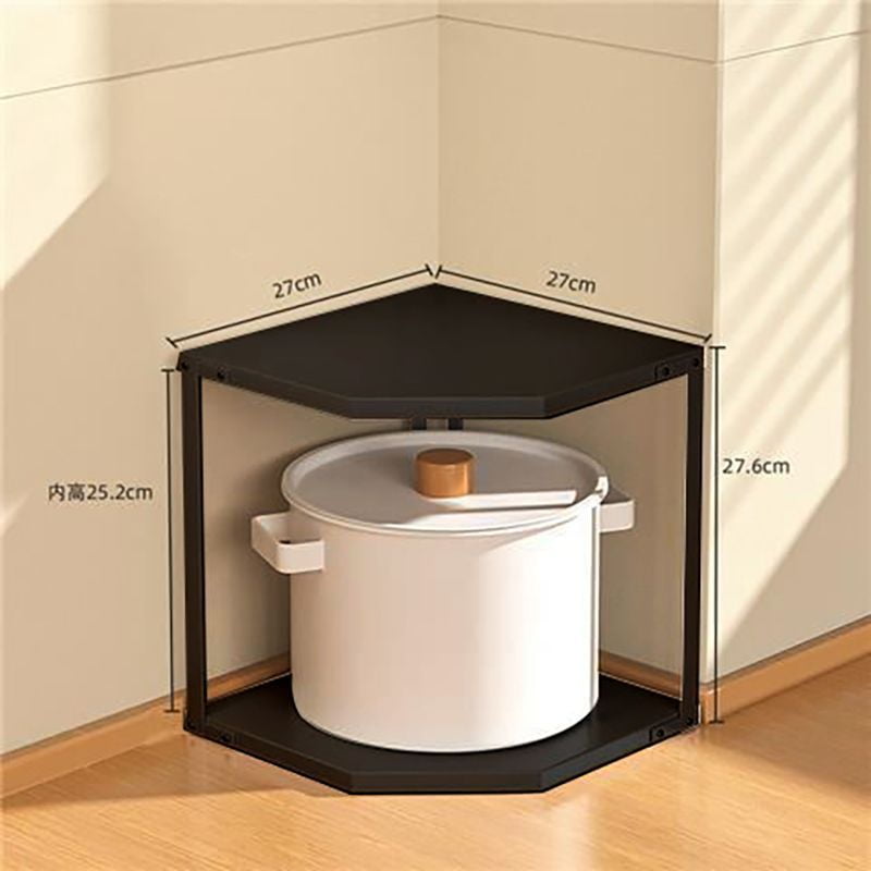 Corner Kitchen Cabinet Organizer Rack, 2/3-Tier Countertop Pantry ...