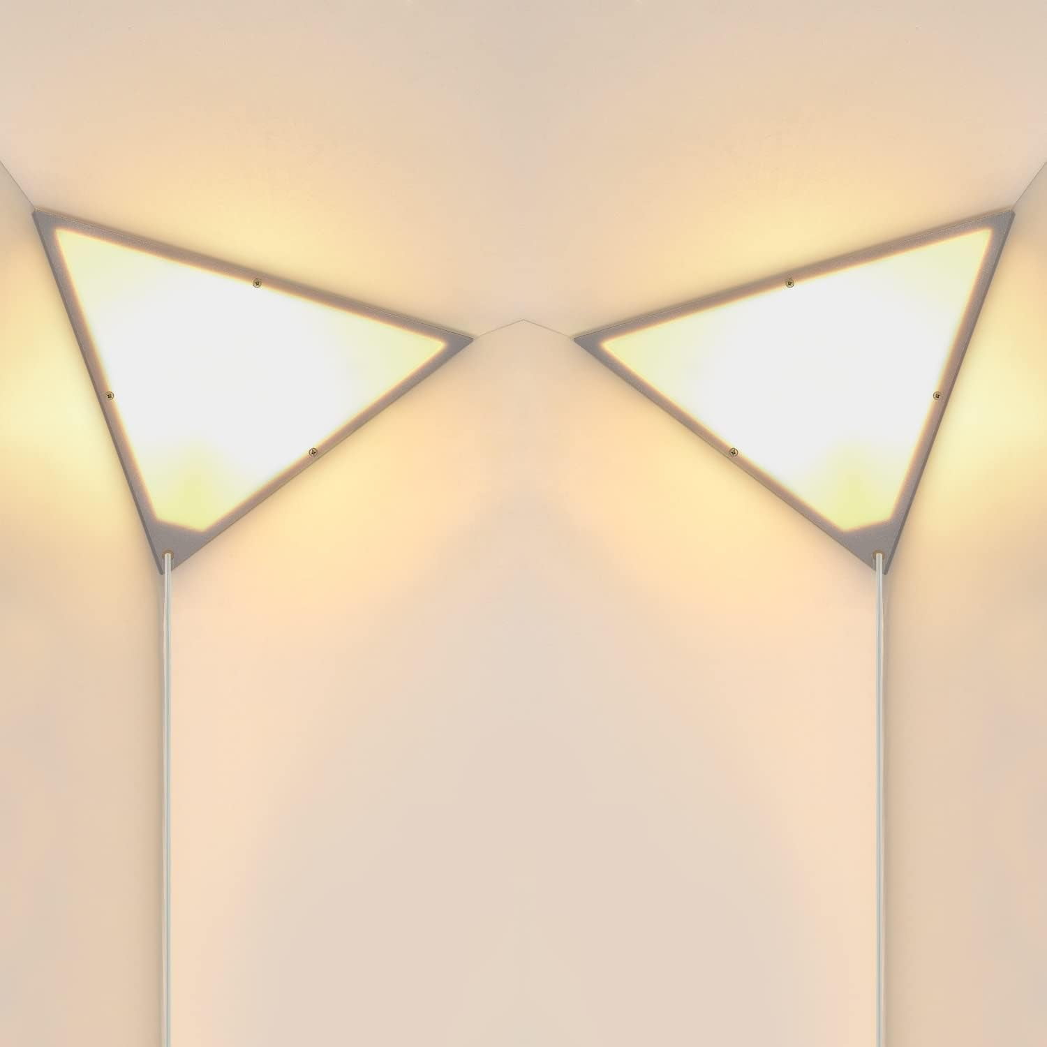 Corner Lights for Living Room, 2 Pack Corner Light with Switch, Plug in ...