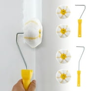 EUWBSSR Portable Paint Edger Roller Brush Kit for Interior & Exterior ...