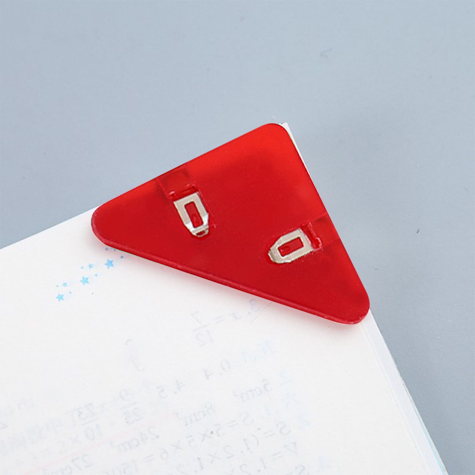Corner Paper Clip Triangle Book Page Corner Clips, Triangular ...