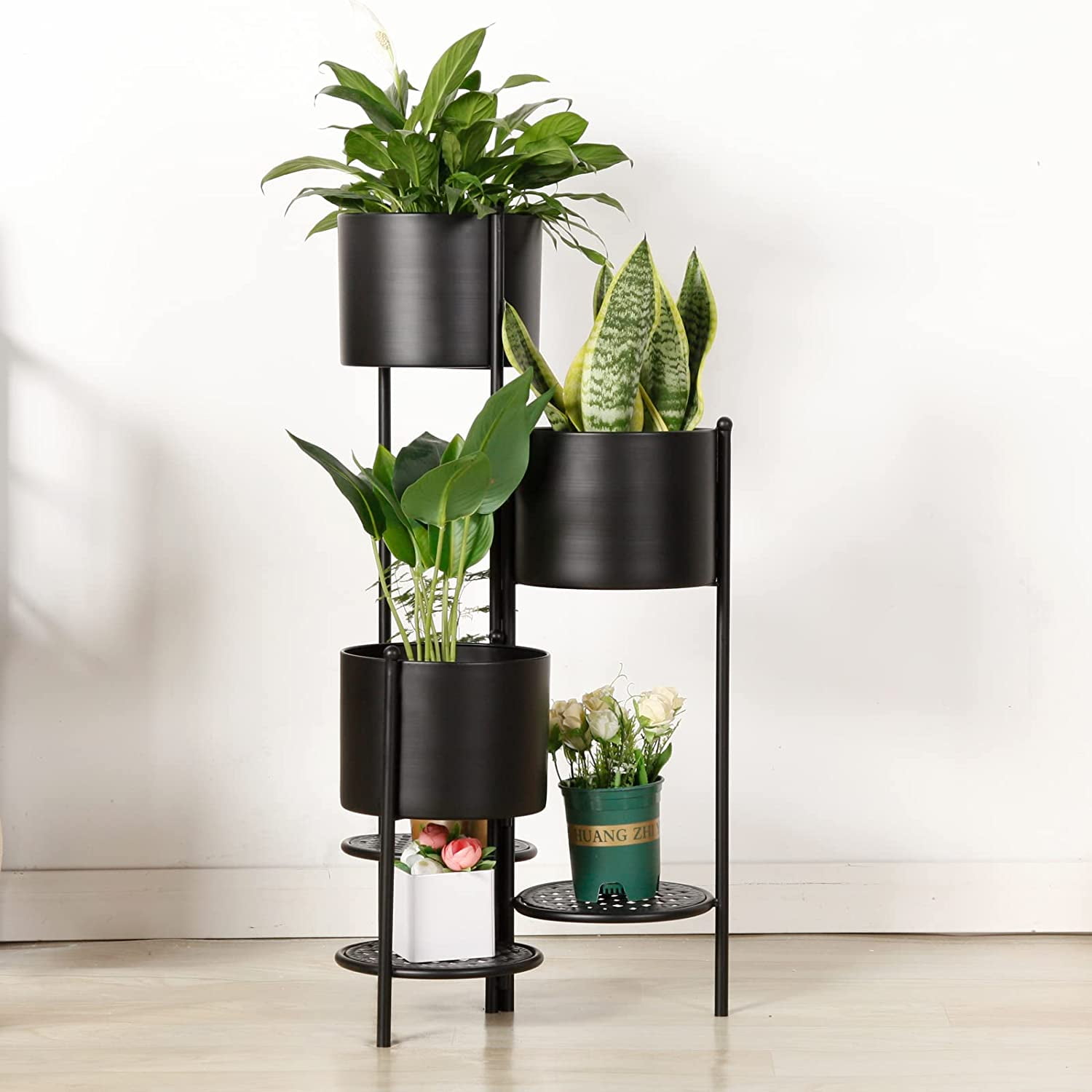 Corner Plant Stand Indoor Metal, 6 Tier 6 Potted Outdoor Flower Pot ...