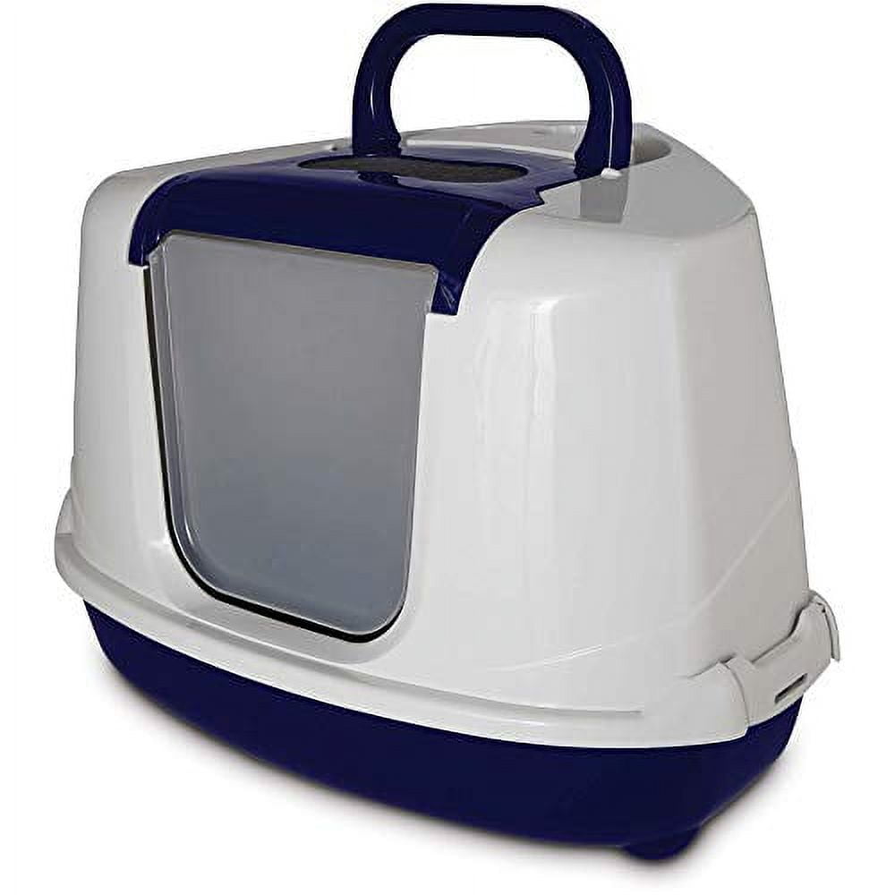 Corner Privacy Hood & Cat Litter Pan 22" L X 17.88" W X 15" H - Walmart.com