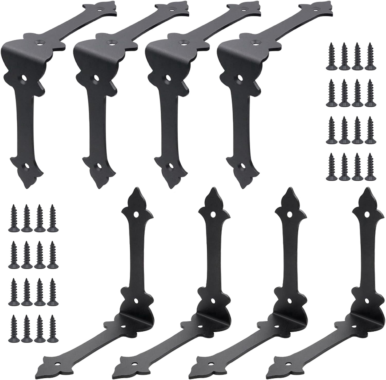 Corner Protector, 4 Inches Furniture Corner Guards Corner Bracket Metal ...