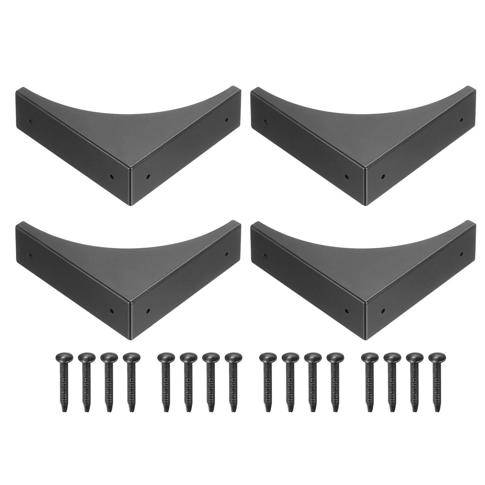 Corner Protectors, 4Pcs 2.56" - Metal Corner Protector, Brackets with ...