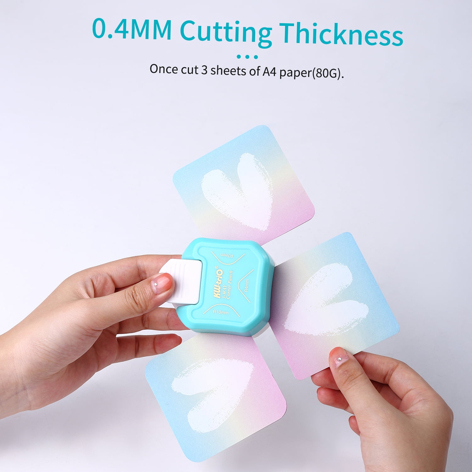 Corner Rounder,Rounder Punch /r7/r10mm Cutter Paper Pouches 3-in-1 ...